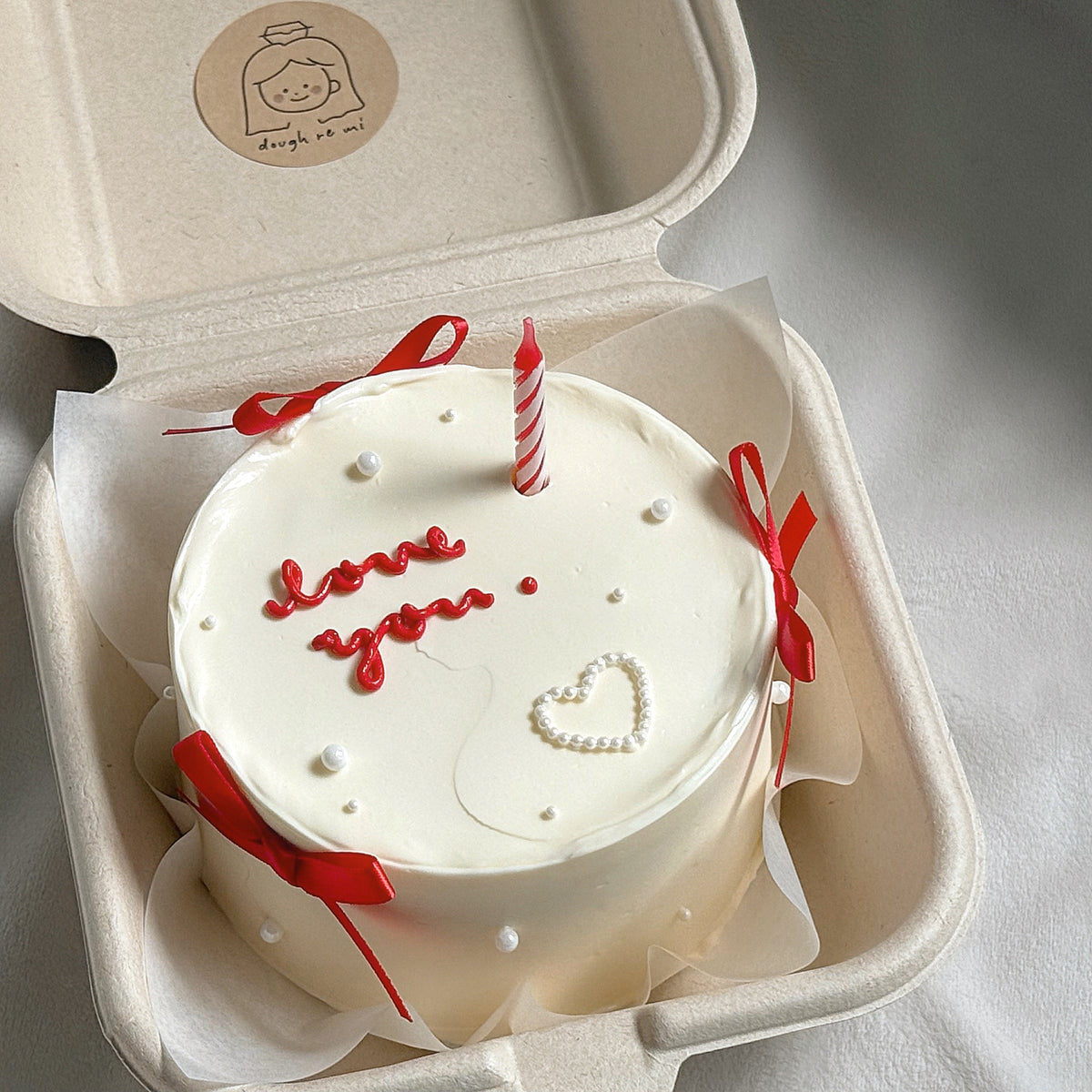 Love You– dough re mi cake