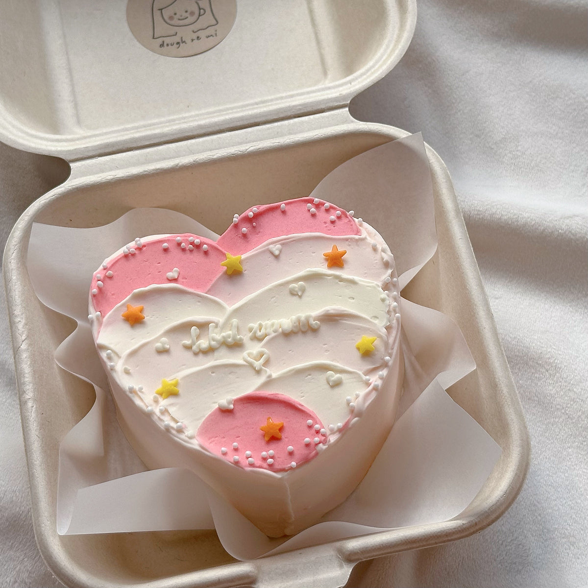 Sweetheart– dough re mi cake