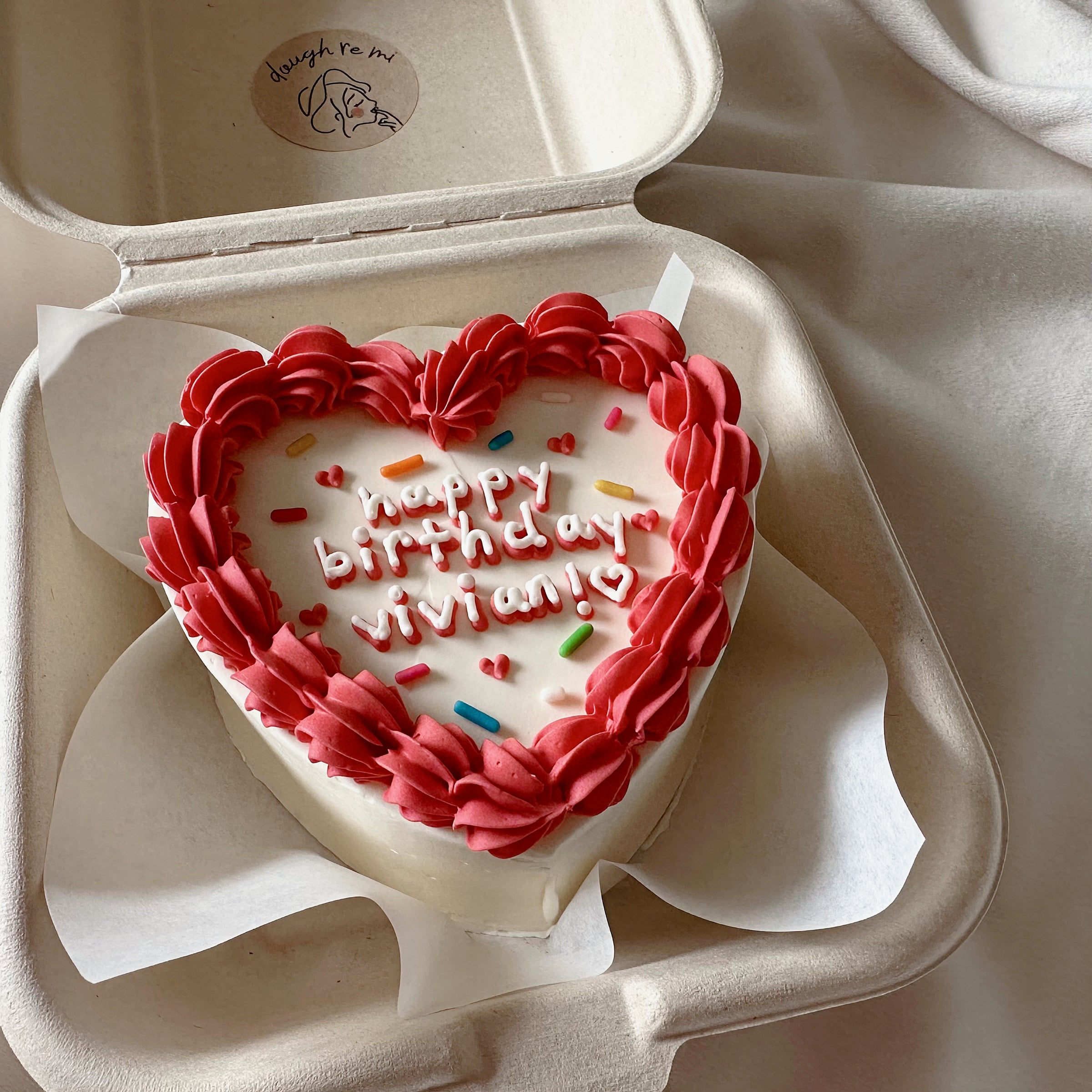 Lunchbox Cakes– dough re mi cake